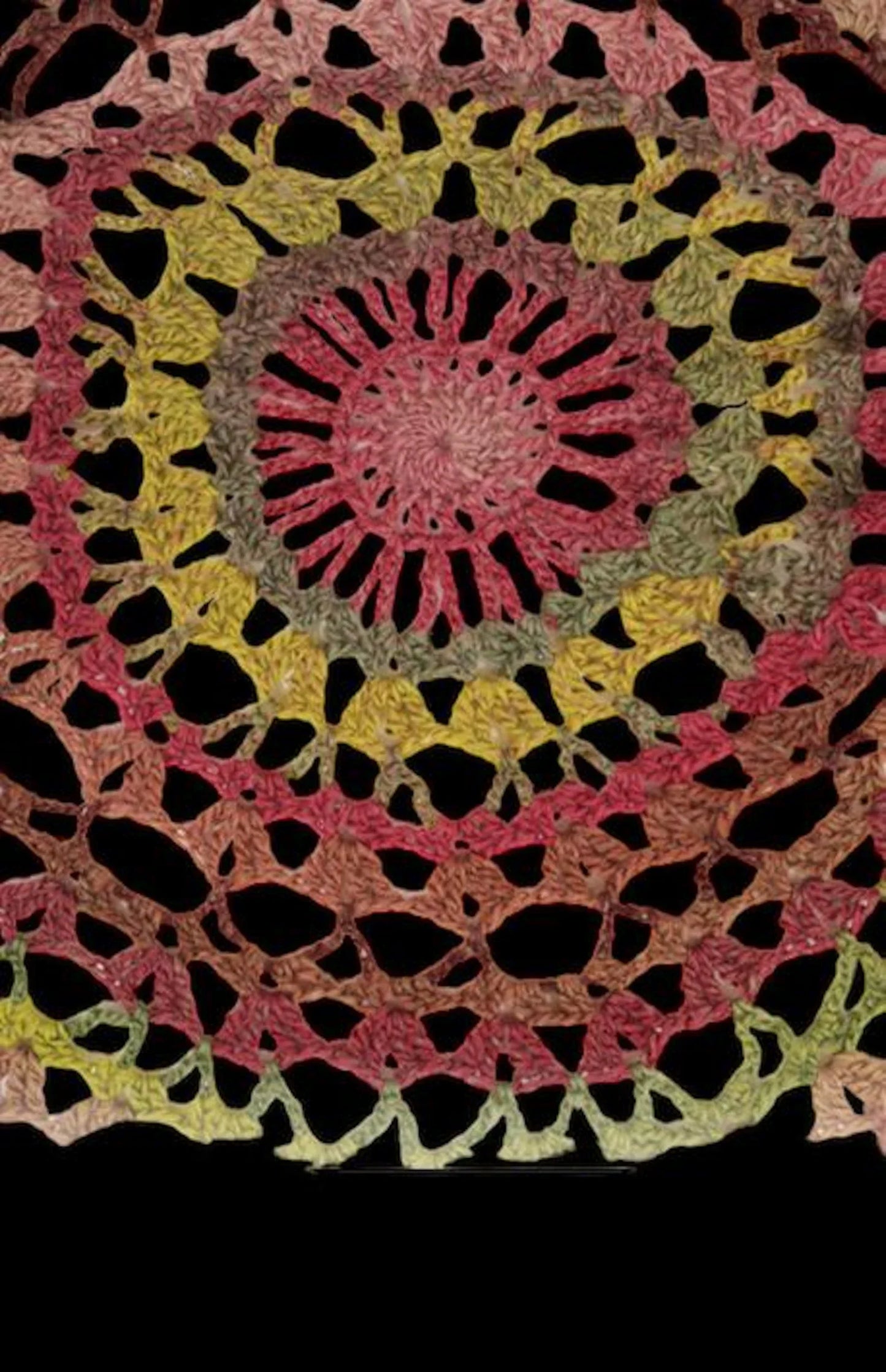 Lacy Circle Cardigan Crochet Pattern – Elegant & Flowy! 🧶 – lunellacraft